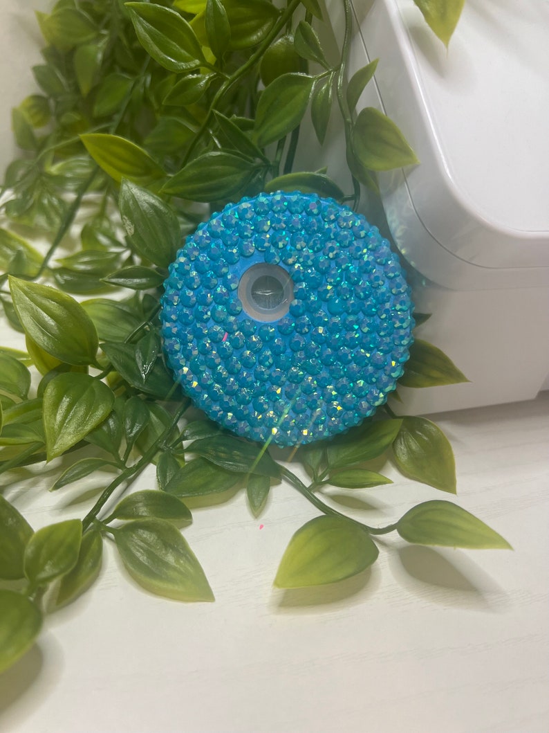 Rhinestone Bamboo Lids | Rhinestone Lids | Libby Glass Lids | Glass Cup ...