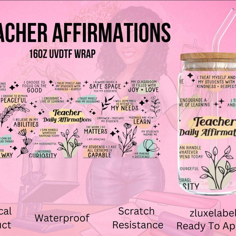 Teacher Affirmations - Etsy