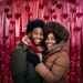 Pink and Red Party Digital Backdrop Valentines Day & Birthday Hearts ...