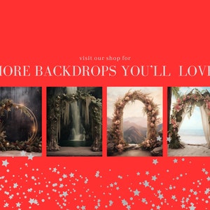 Red and Silver Digital Backdrop Curtains | School Prom and Graduation ...