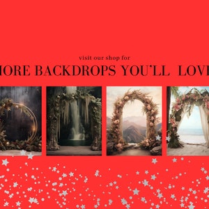 Red and Black Digital Backdrop Curtains | School Prom and Graduation ...