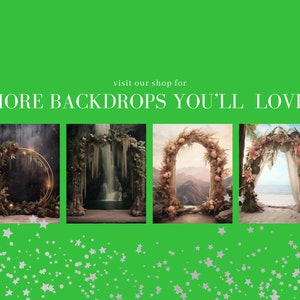 Green and White Digital Backdrop Curtains | School Colors Prom and ...