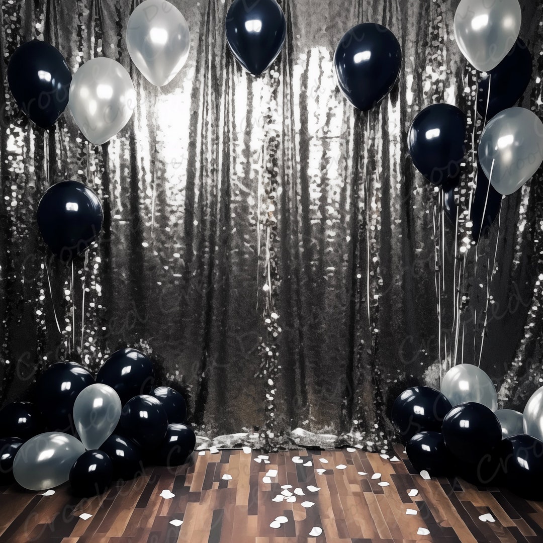 New Years Eve Party Photograph Backdrop | Digital Backdrop for ...