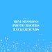 Light Blue Digital Backdrop School Colors Prom and Graduation Curtain ...