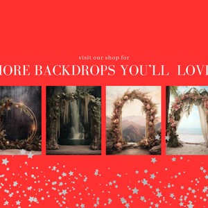 Red and White Digital Backdrop Curtains | School Prom and Graduation ...