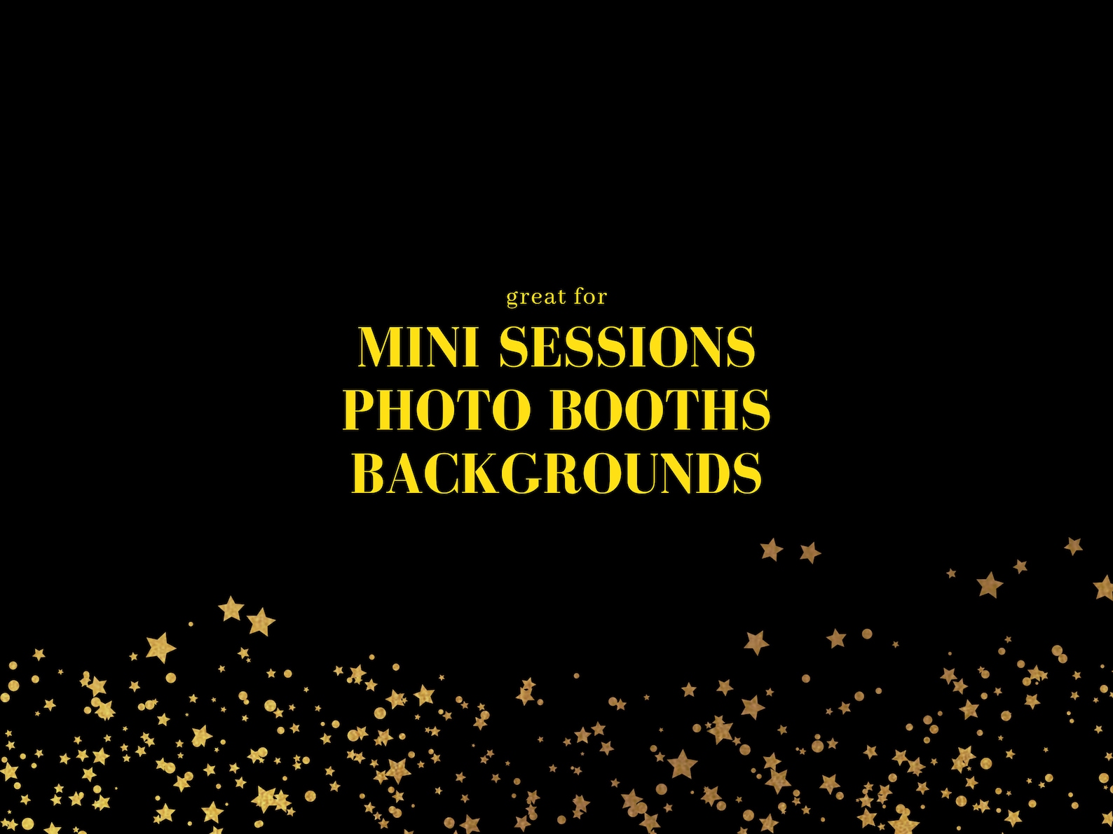 Black and Gold Digital Backdrop Curtains | School Colors Prom and ...