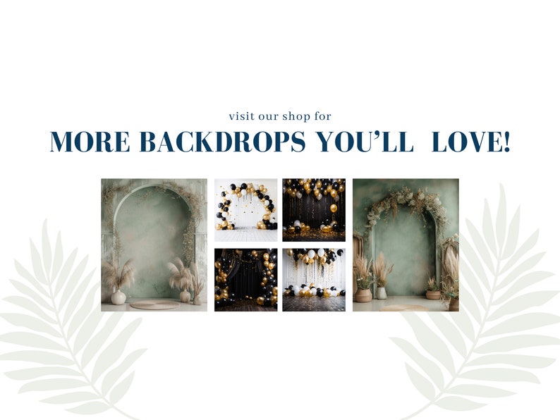 Boho Floral Arch Digital Backdrop: Summer Wedding Photography (JPG ...