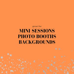 Black and Orange Digital Backdrop | School Colors Prom and Graduation ...