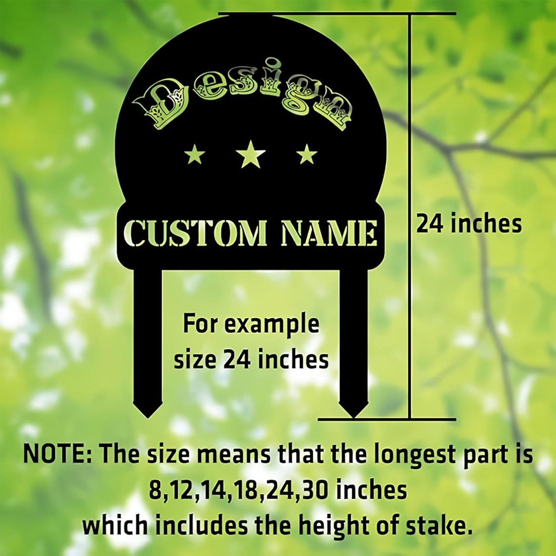 Custom Tree of Life Farm Garden Metal Sign, Personalized Gardener Name ...
