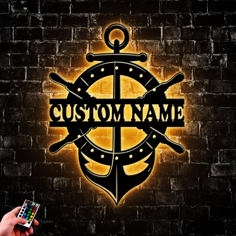 Large Ship Wheel Wall Decor - Etsy