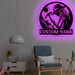 Custom Archaeology Rock Metal Wall Art LED Light, Personalized ...