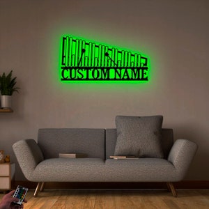 Custom Marimba Musical Instrument Metal Wall Art Led Light ...