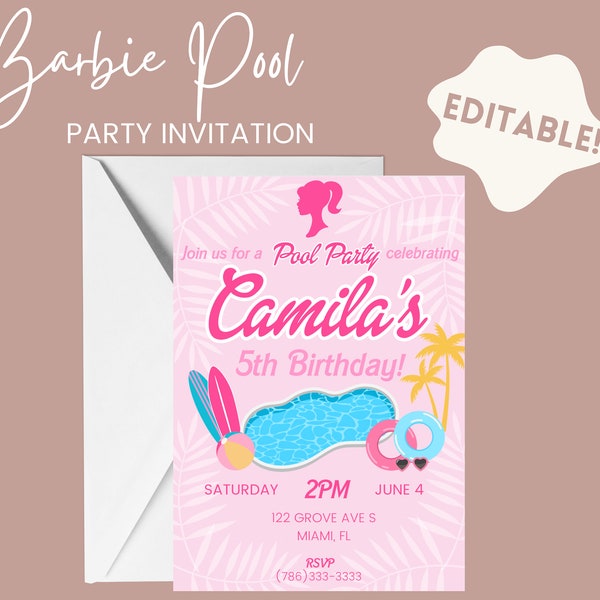 Barbie Pool - Etsy