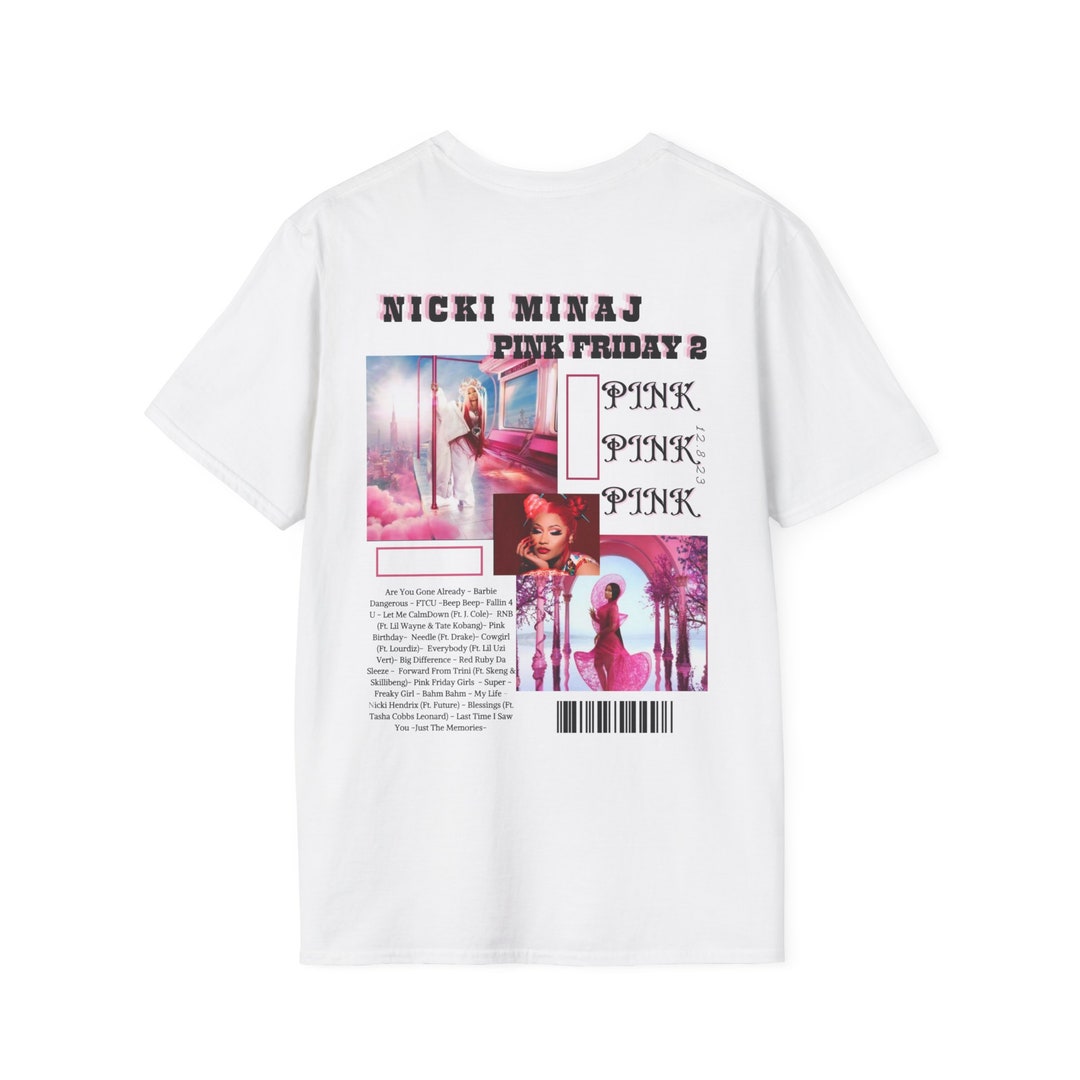Nicki Minaj 2 Sides Shirt, Nicki Minaj Album Sweatshirt, Pink Friday 2 ...