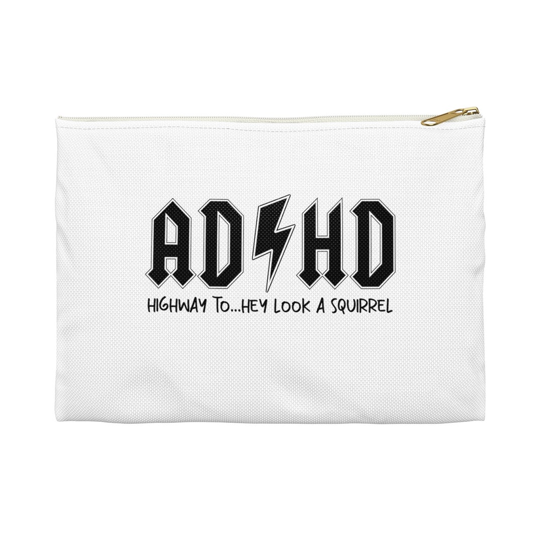 ADHD Funny Accessory Pouch - Etsy