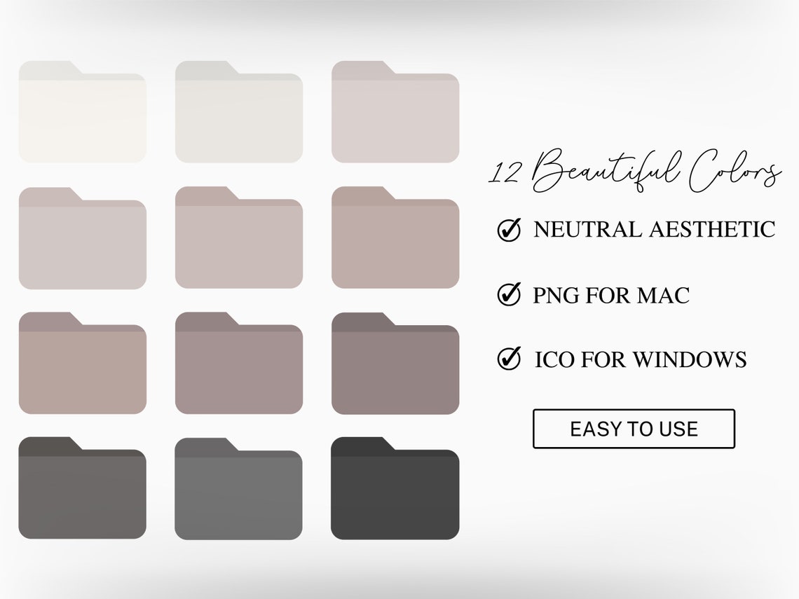 Desktop Folder Icons Neutral Icons Icons for Mac Icons for Windows ...