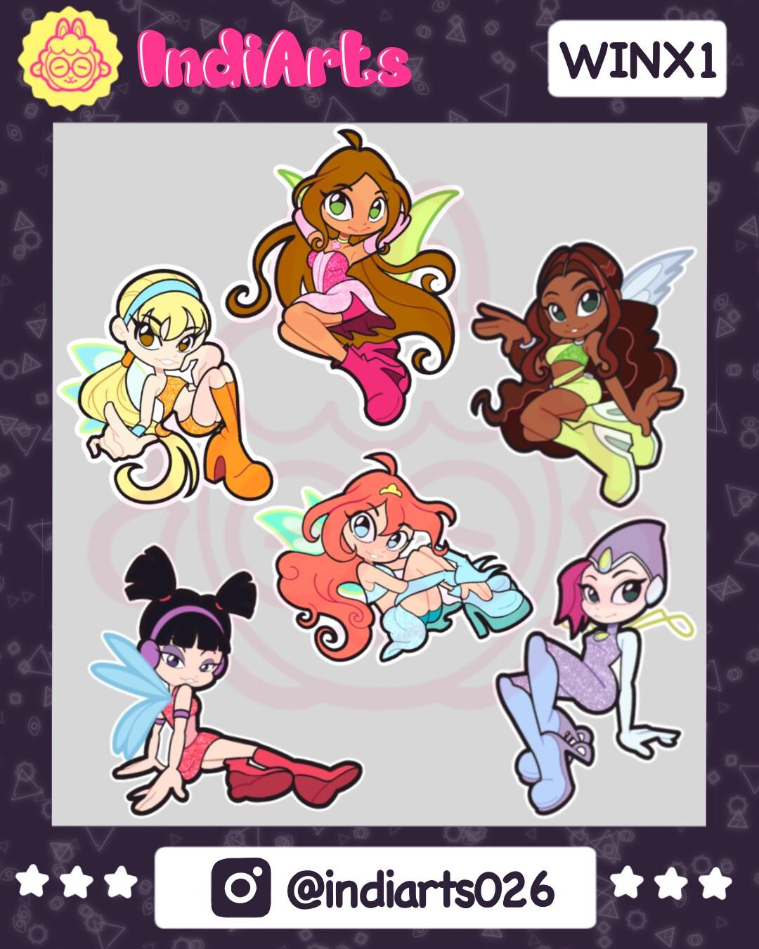 Cute Fairy Stickers - Etsy