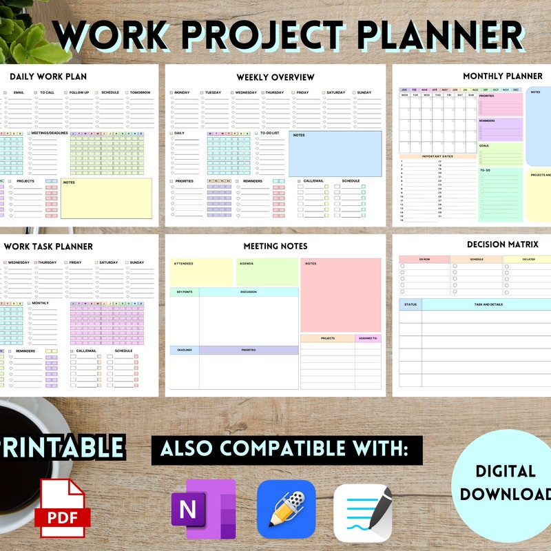 Project Planner - Etsy