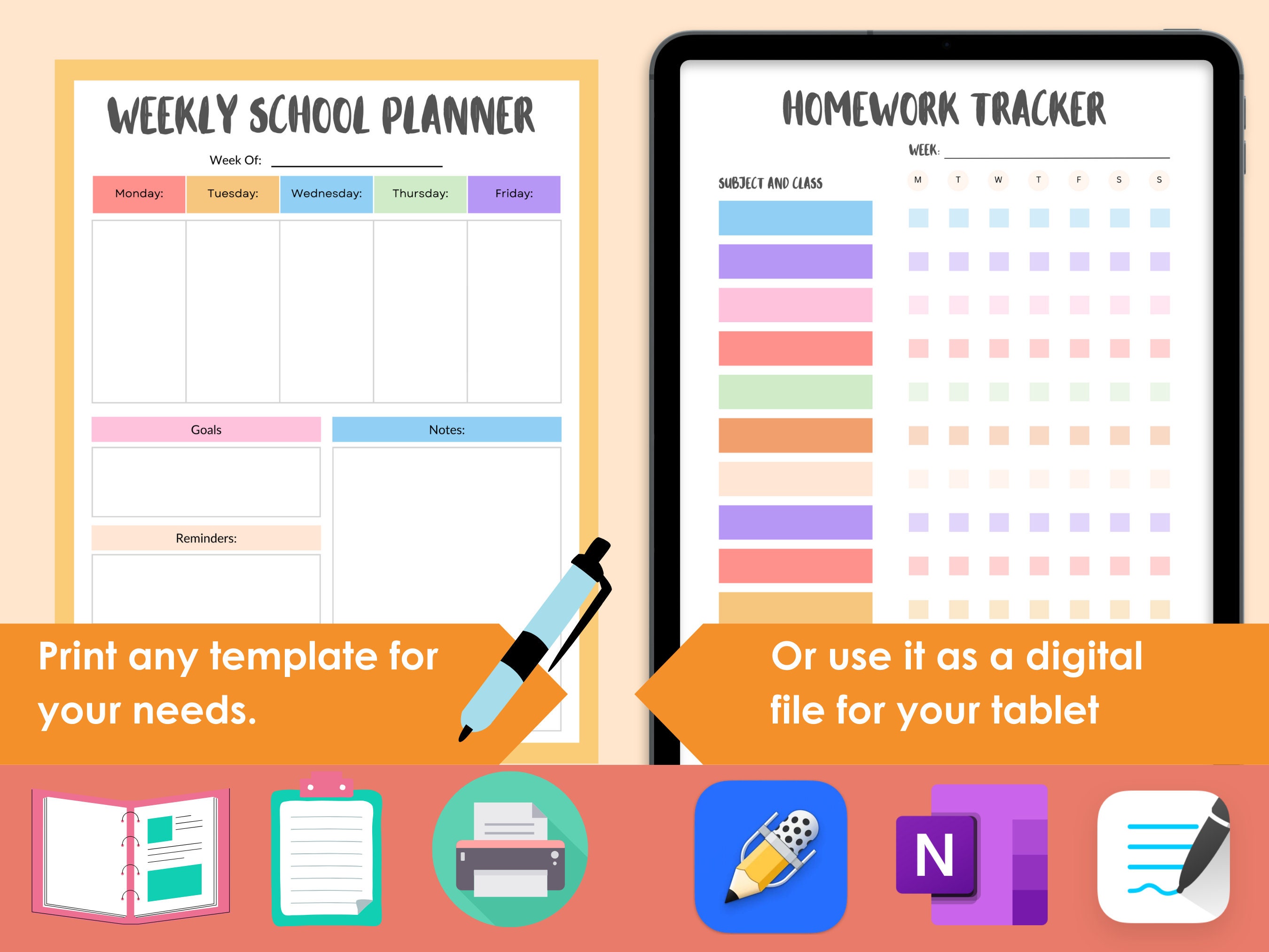 Planificador de maestros Planificador de lecciones Planificador ...