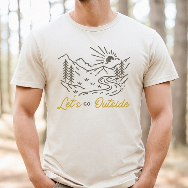 Go Outside Shirt - Etsy
