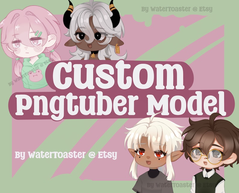 Custom Pngtuber Model - Etsy