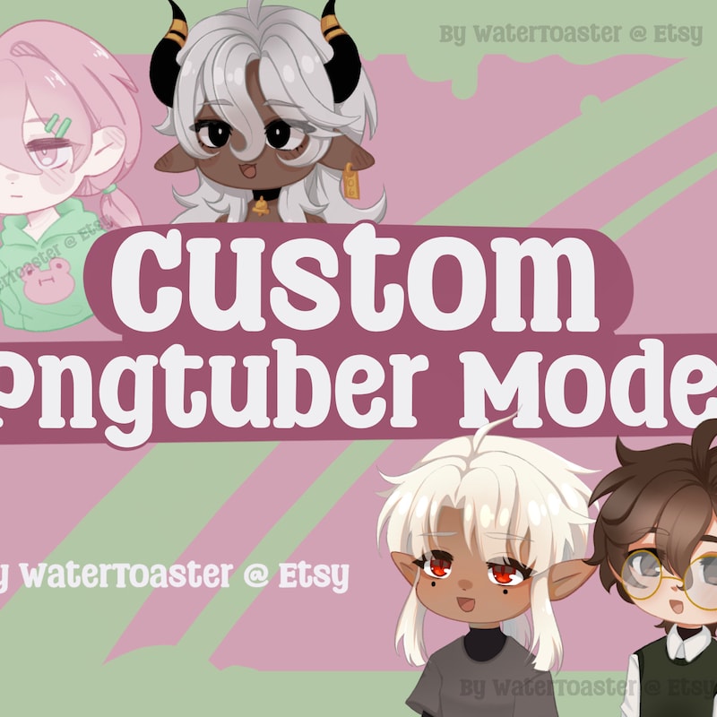 Pngtuber Model - Etsy
