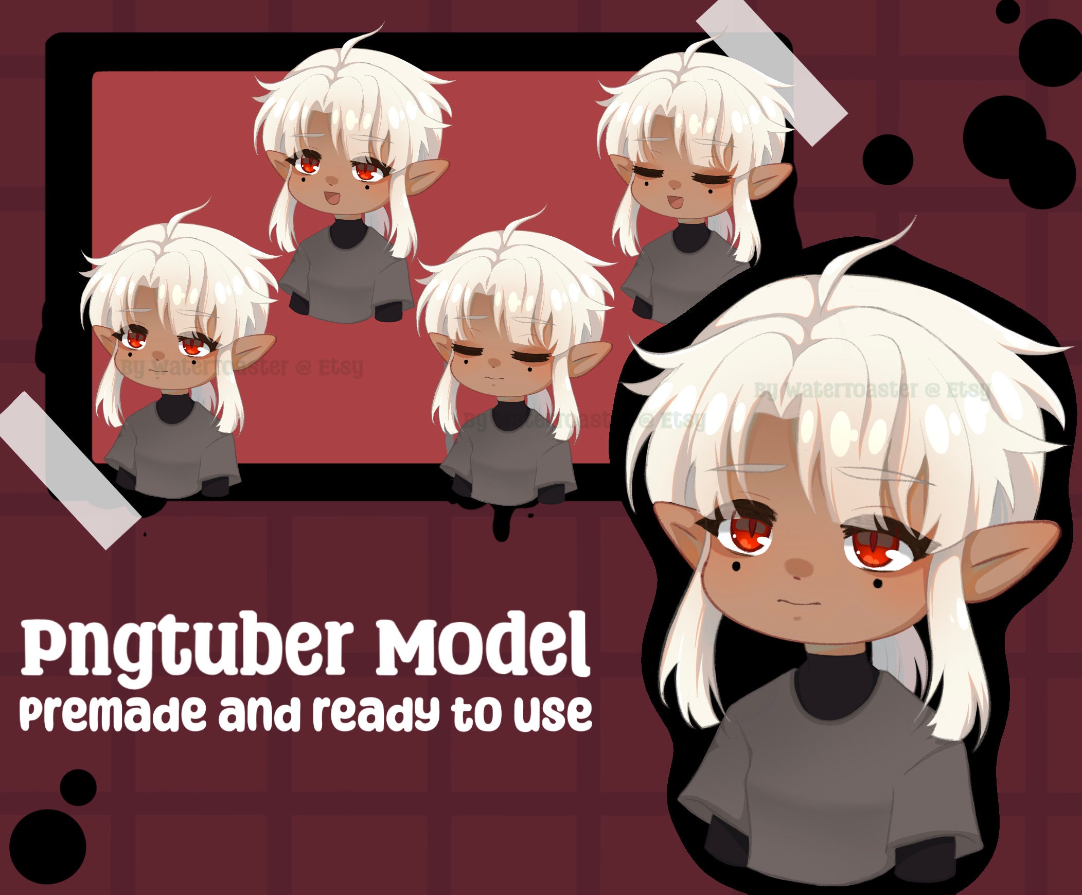 Alt Elf Pngtuber - Etsy