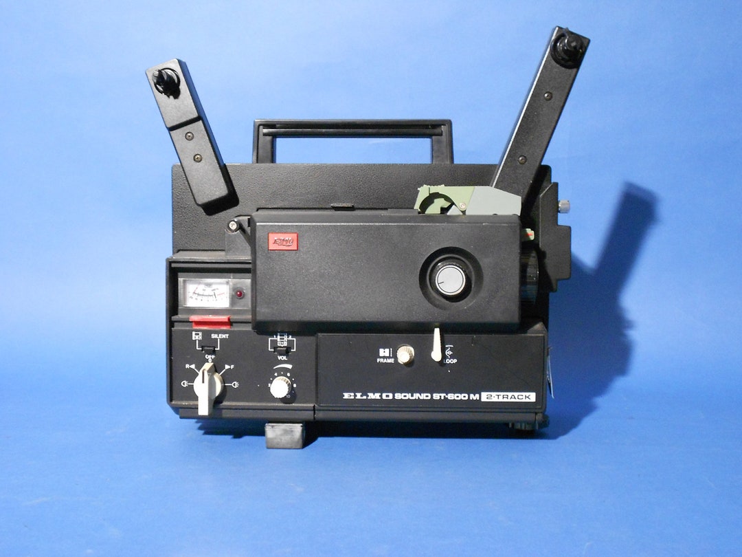 Vintage Elmo ST-600M 2-track Super 8MM Film Projector - Etsy