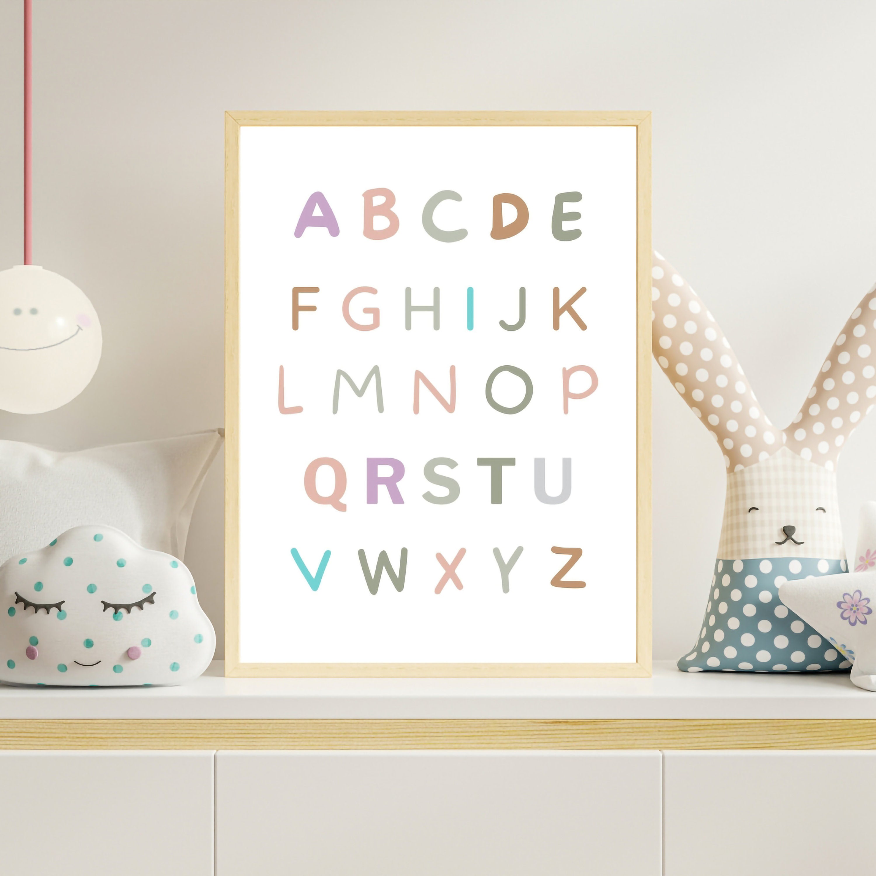 ABC Alphabet Educational Posters Montessori Classroom Decor - Etsy