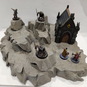 Stackable and Modular Mountain/hill Table-top Terrain - Etsy Australia