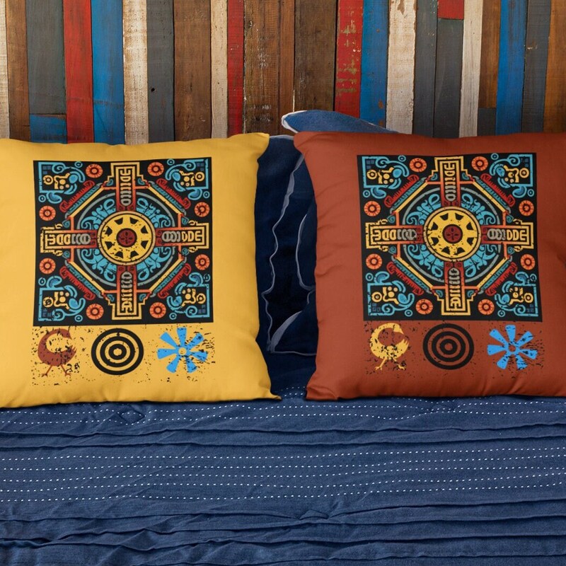 African Print Pillow - Etsy