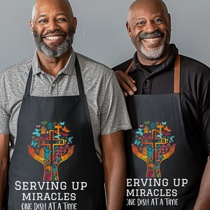 Christian Gift Idea Personalized Church Apron Christian Catholic Women ...