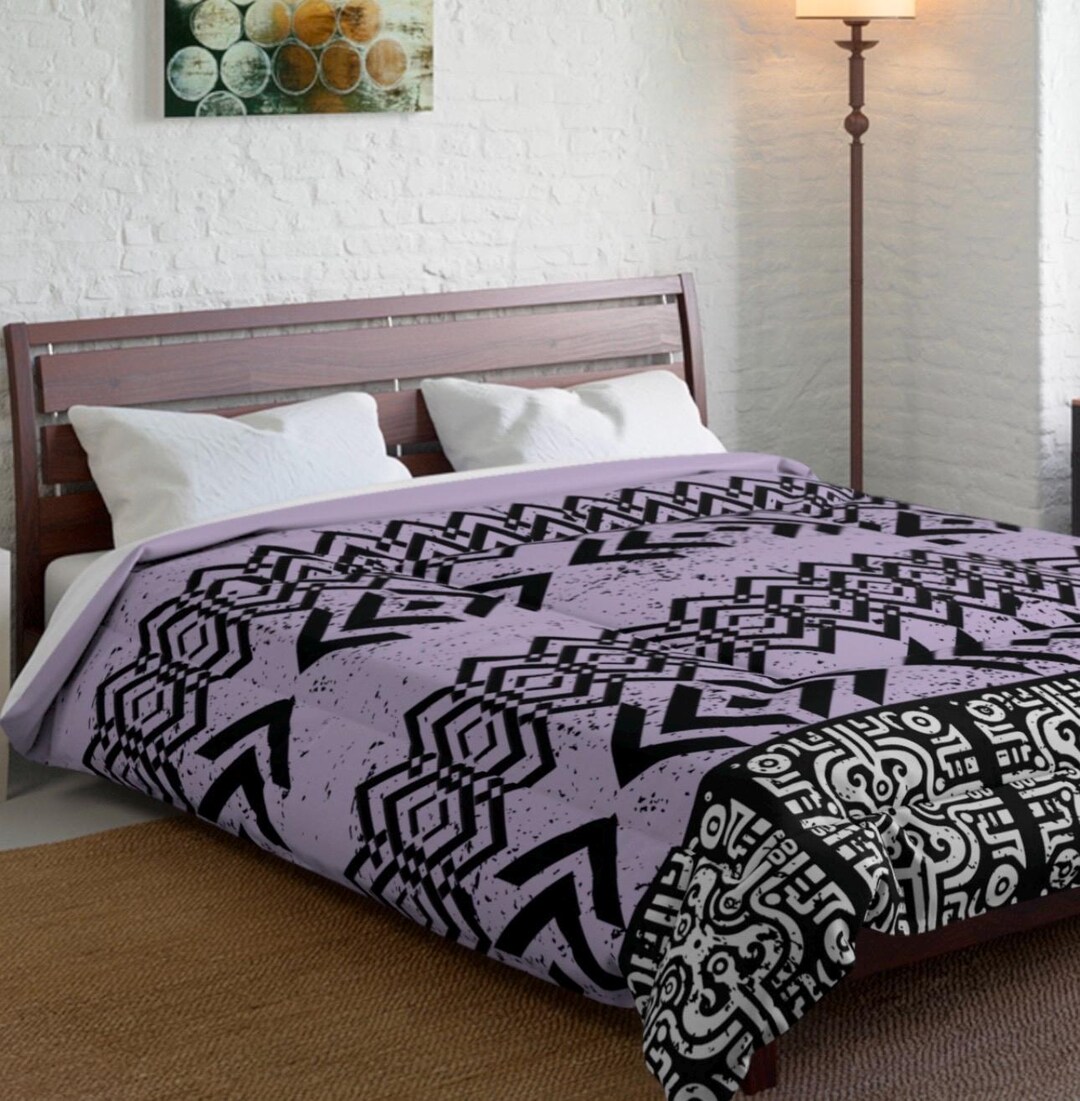 African Print Duvet Comforter Twin Queen King Bedding Set Pillow Sham ...