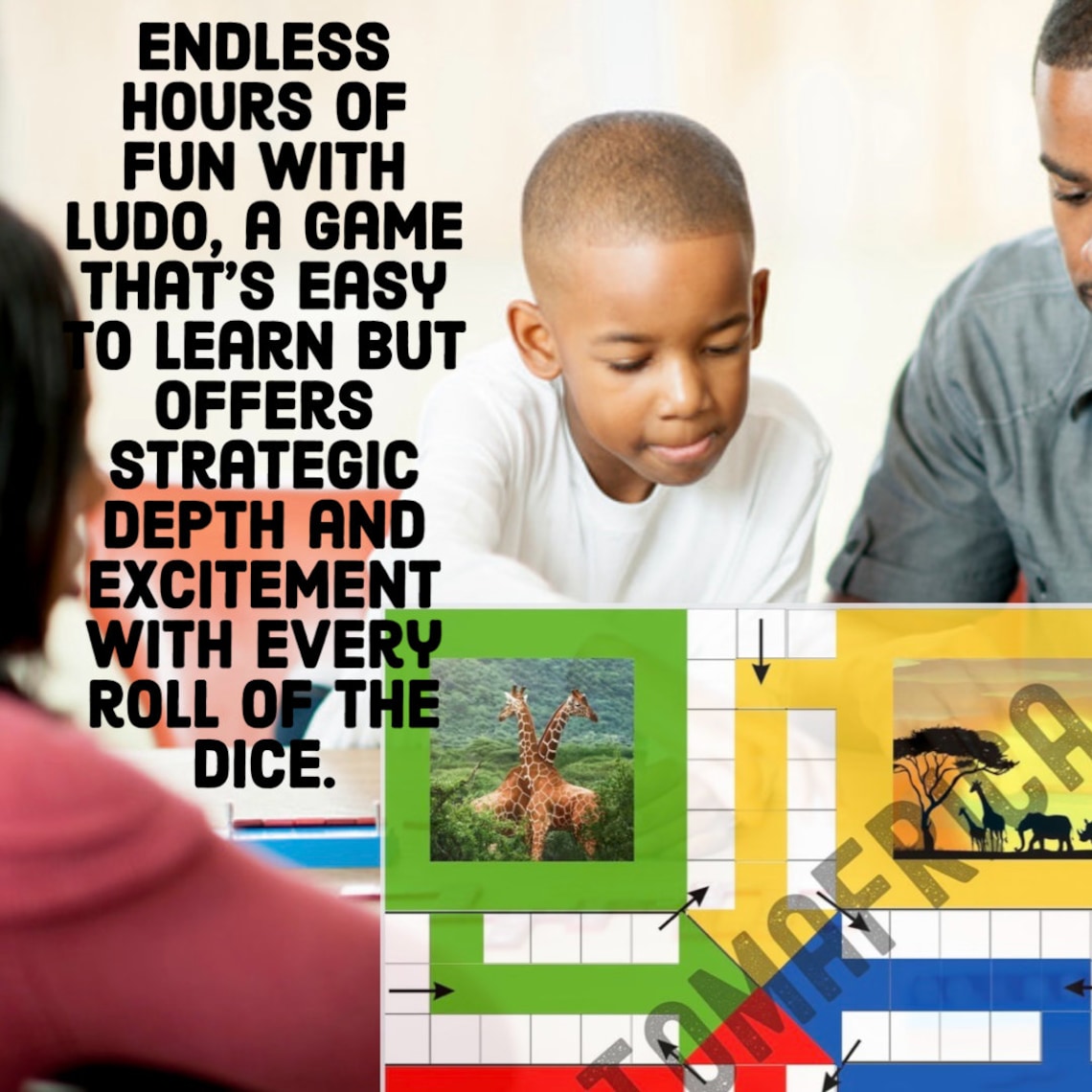 Printable Board Game Ludo Instant Digital Download Game PDF DIY Classic ...