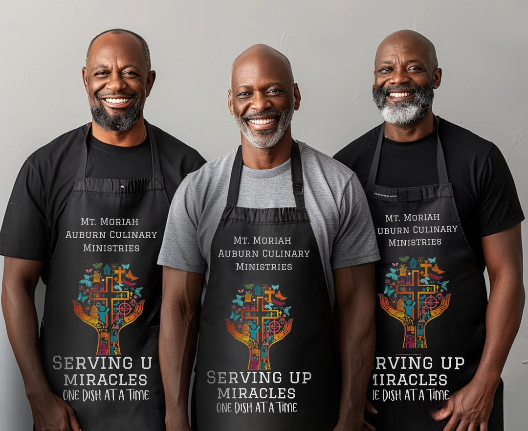 Personalized Church Apron Gift African American Black Apron Gift Church ...