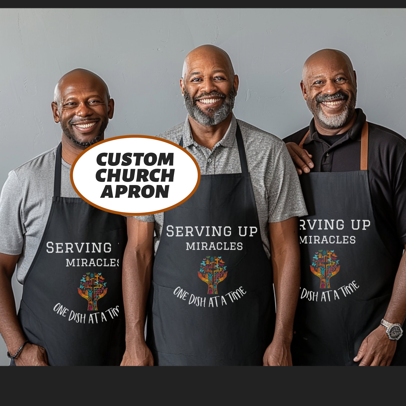 Personalized Church Apron Gift African American Black Apron Gift Church ...