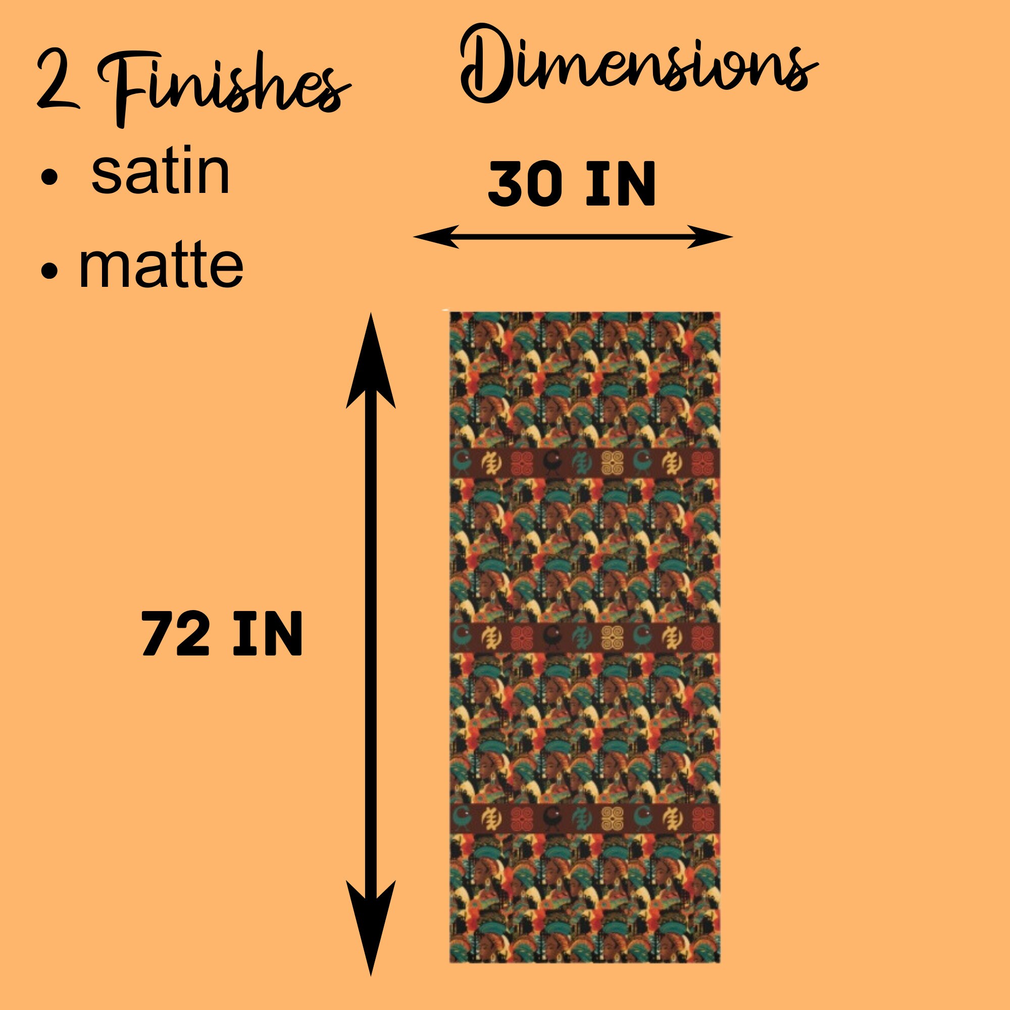 Unique Tribal Gift Wrap African Art Wrapping Paper Ethnic Holiday Gift ...