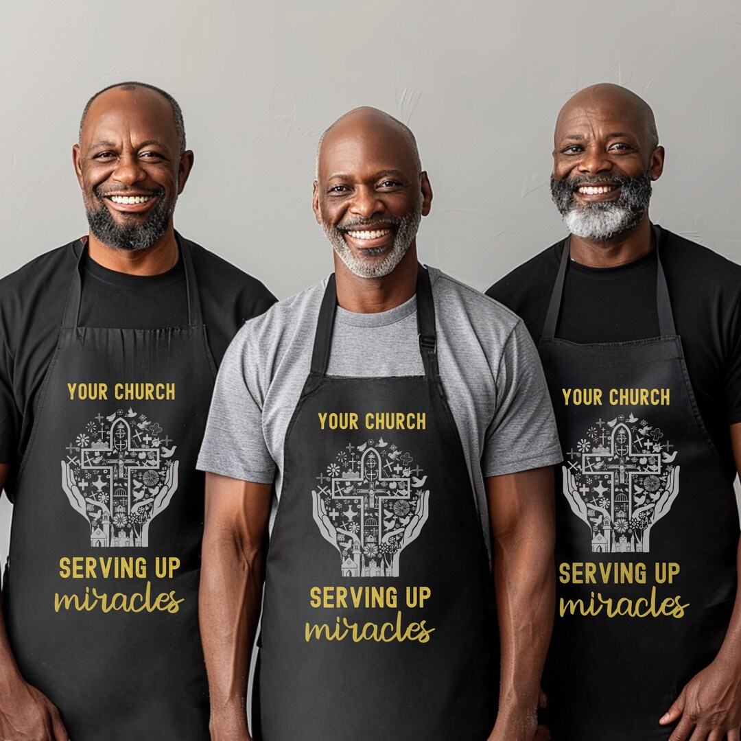 Custom Ethnic Church Cooking Apron Personalized Mission Gift Idea for ...