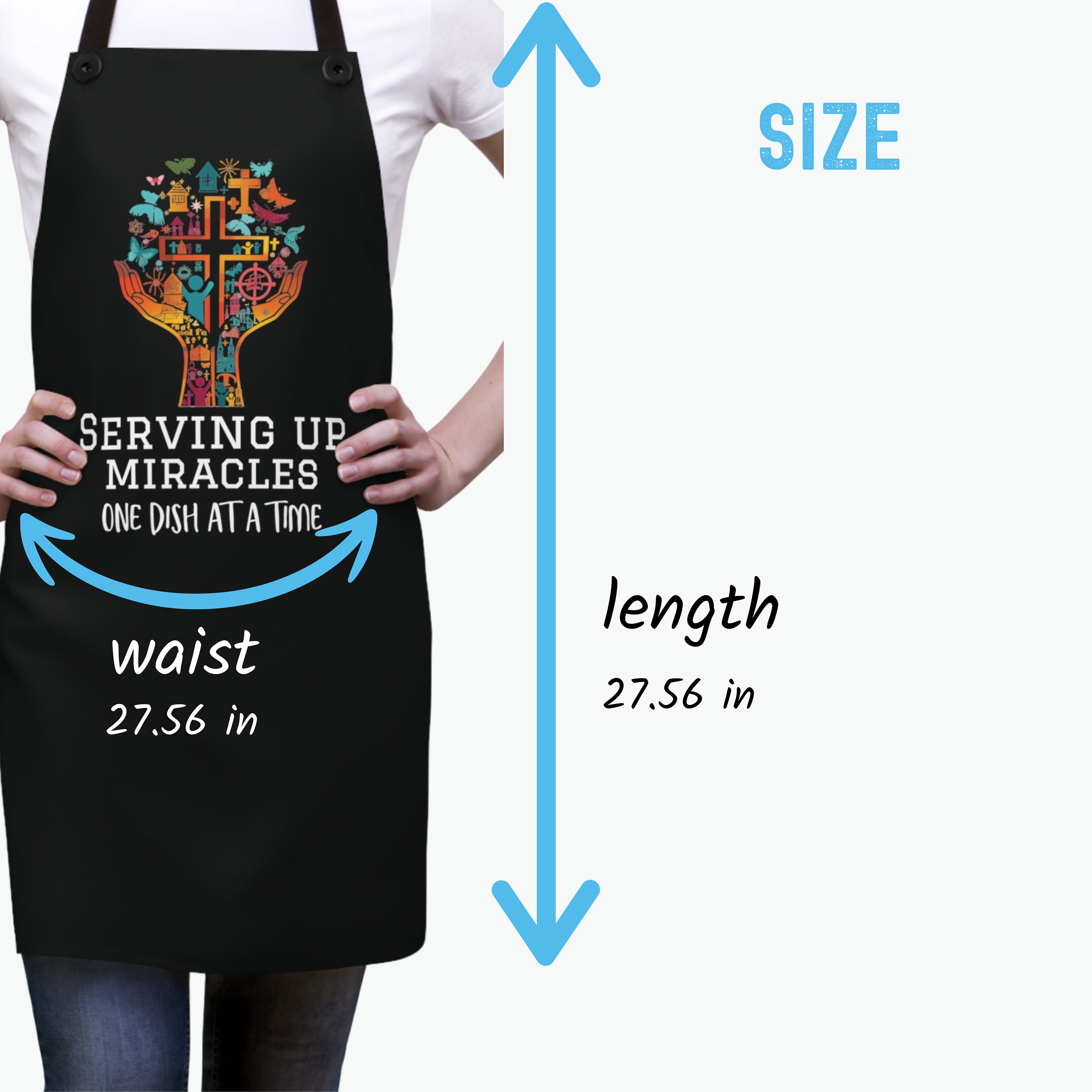 Personalized Church Apron Gift African American Black Apron Gift Church ...