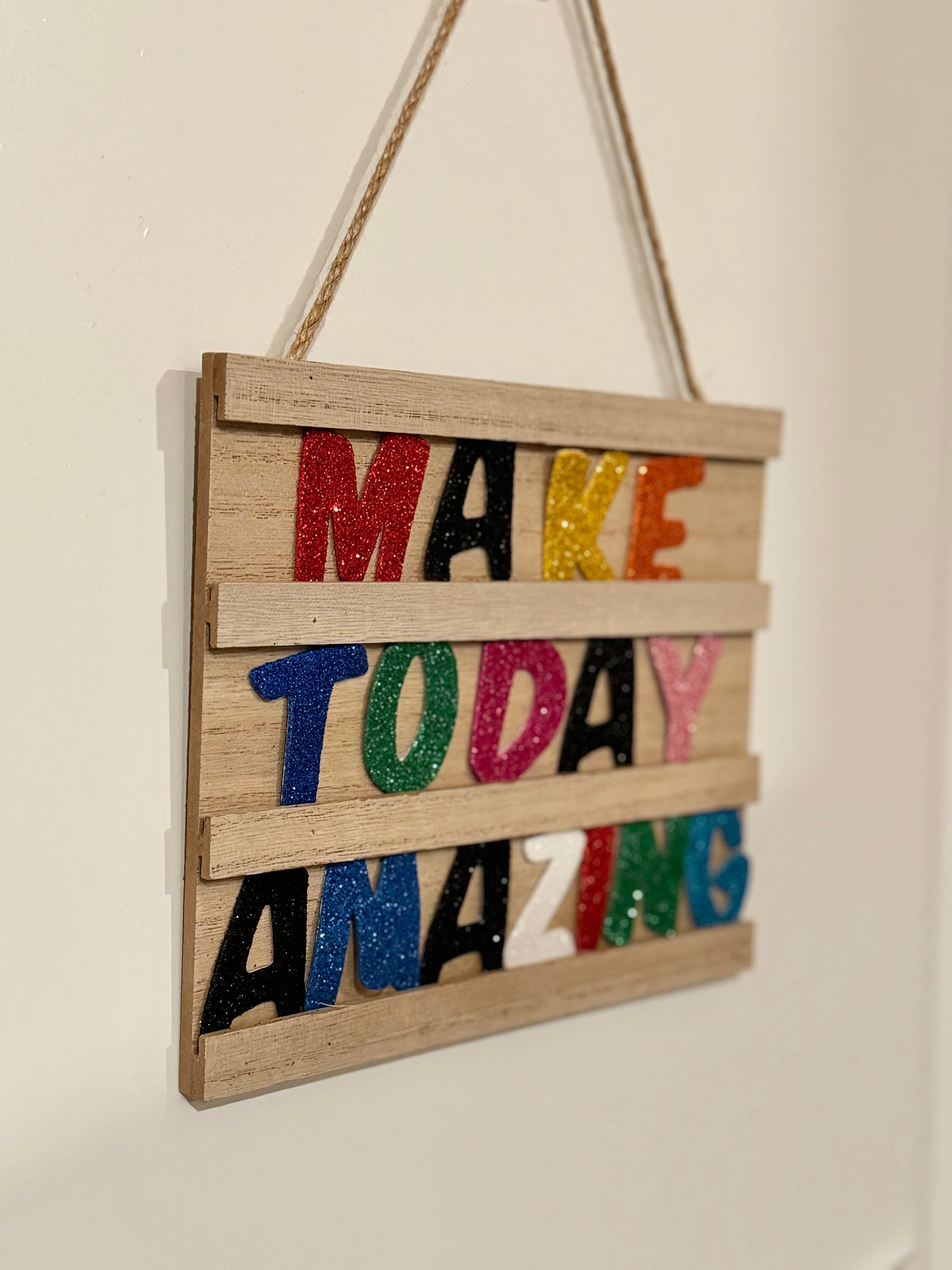 Custom Quote Sign Letter Ledge Sign Inspirational Wall Hanging Letter ...