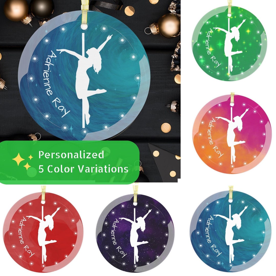 Personalized Ornament for Pole Dancers, Gifts for Pole Artis, Aerialist ...