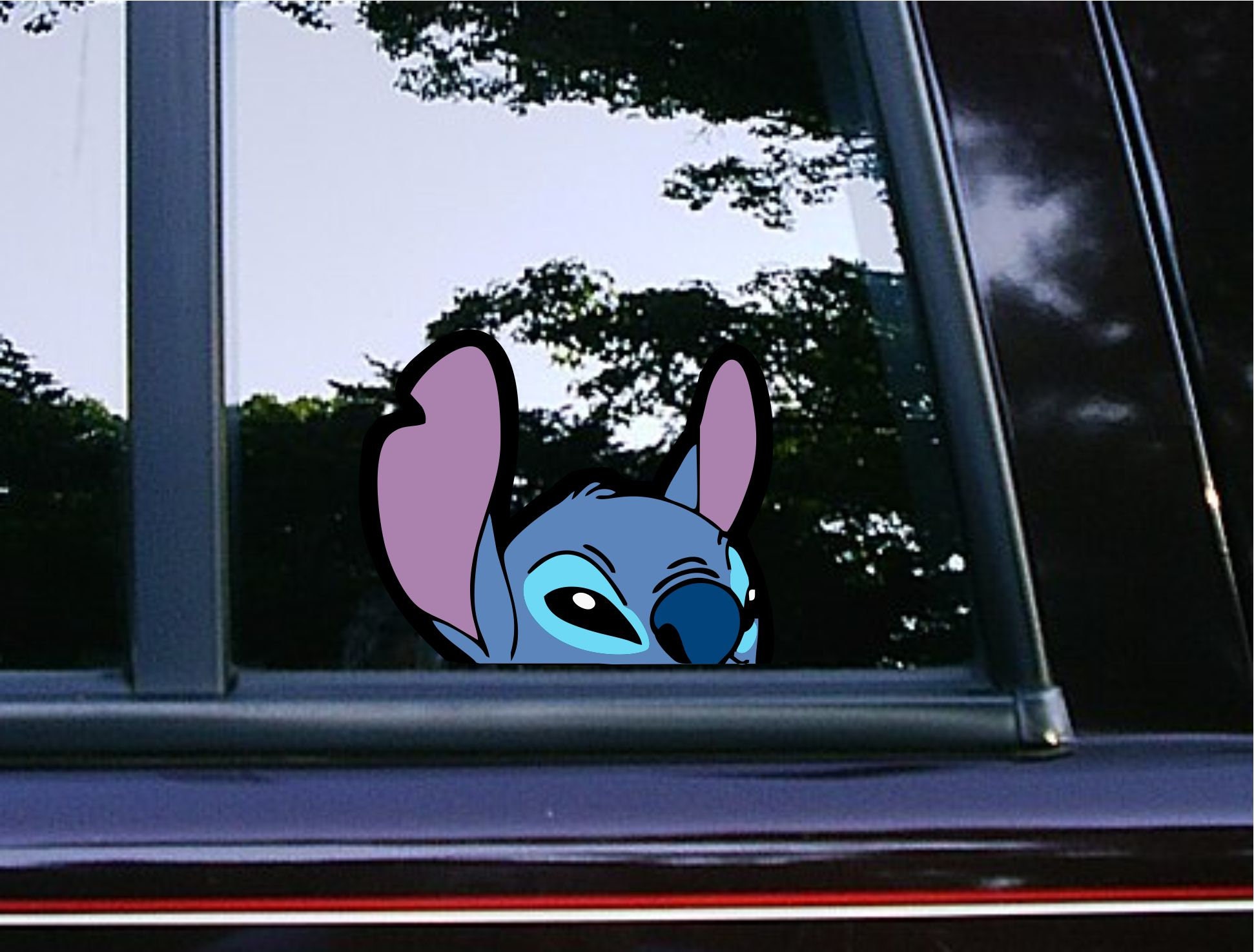 Curious Stitch Peeker Peeking Lilo and Stitch Disney Classic Cartoon ...