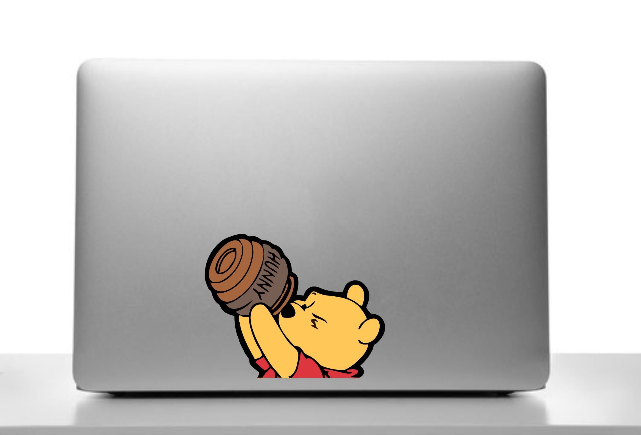 Winnie Peeker Peeking Winnie the Pooh Disney Classic Cartoon Car Decals ...