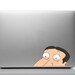 Glenn Quagmire Peeker Peeking Family Guy Car Decals Cartoon Memes ...
