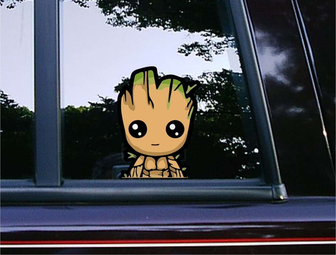 Baby Groot Peeker Peeking Marvel's Movie Disney Guardians of the Galaxy ...