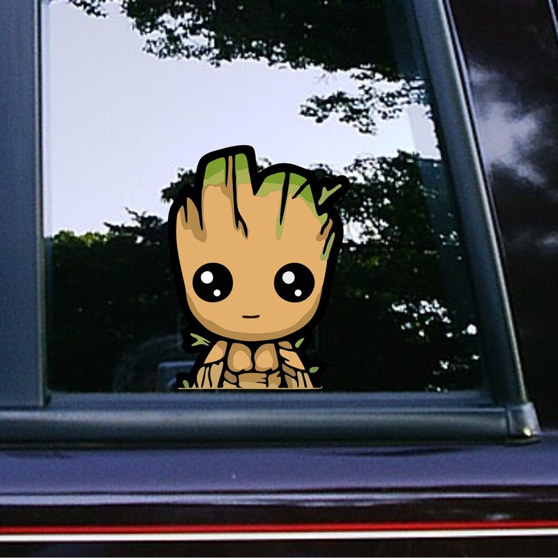 Baby Groot Decals - Etsy