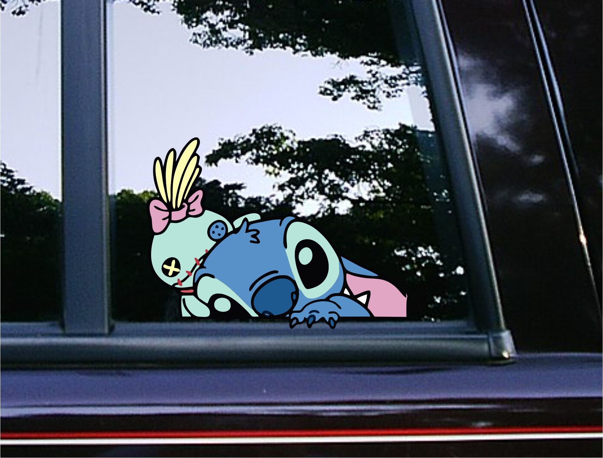 Stitch With Scrump Peeker Peeking Lilo and Stitch Disney Classic ...