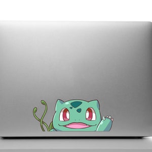 Bulbasaur Peeker Peeking Pokemon First Gen Characters Car Decals ...