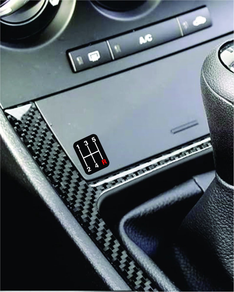 2PCS Shift Pattern for Manual Standard Vehicles 5 to Choose From 5 ...