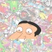 Glenn Quagmire Peeker Peeking Family Guy Car Decals Cartoon Memes ...